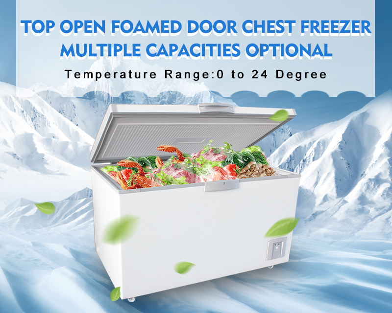 Commercial Top Open Foamed Door Chest Freezer - Buy Chest Freezer, Top ...